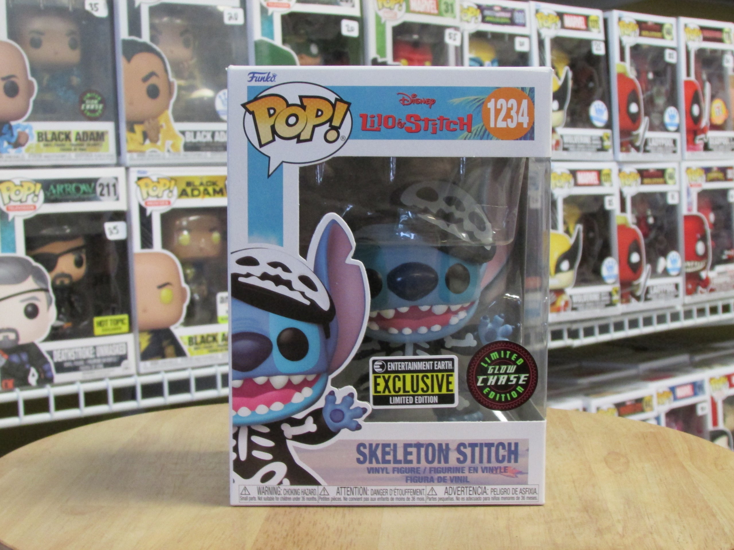 Funko Pop! Lilo & Stitch Skeleton Stitch Exclusive 1234 | Funko Pop and Son